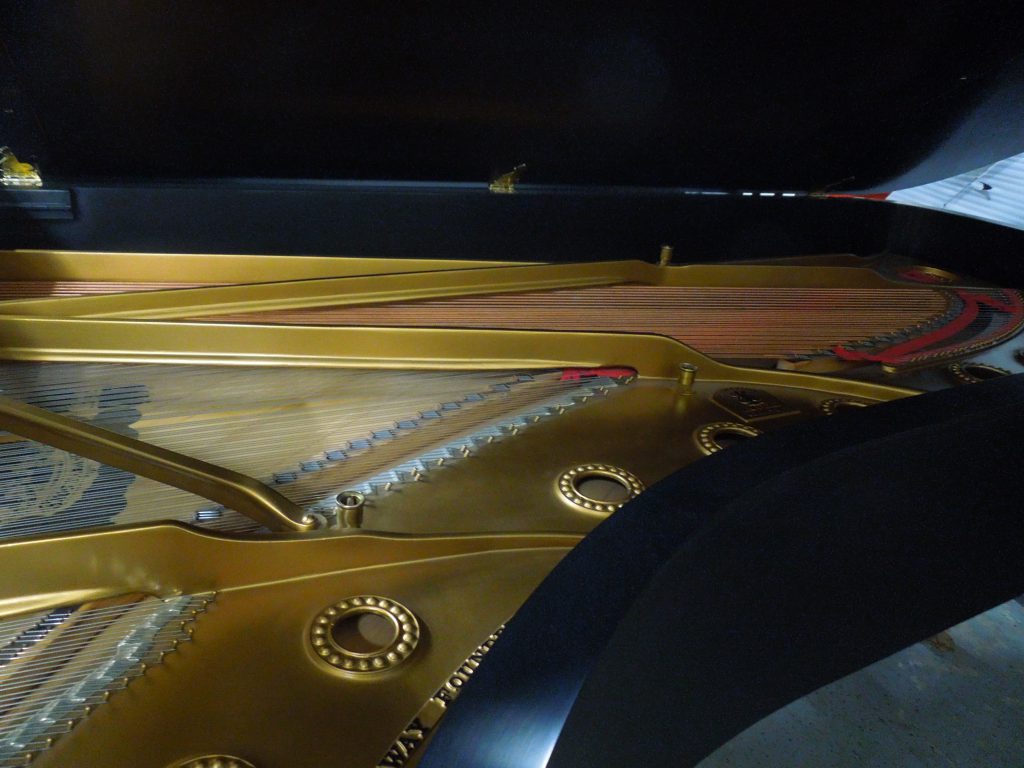 Steinway Model D in Ebony Satin Restored - DC Piano Company