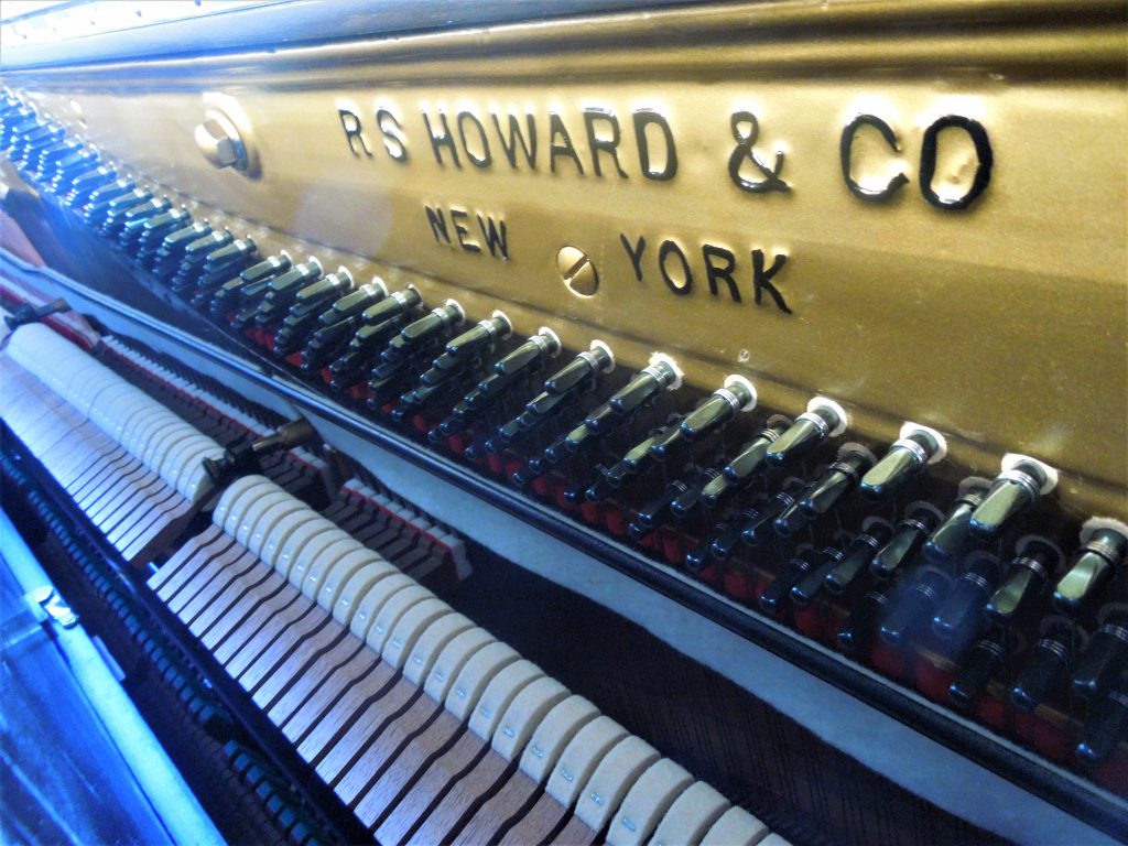 R.S. Howard Co. Upright - Restored (SOLD) - DC Piano Company