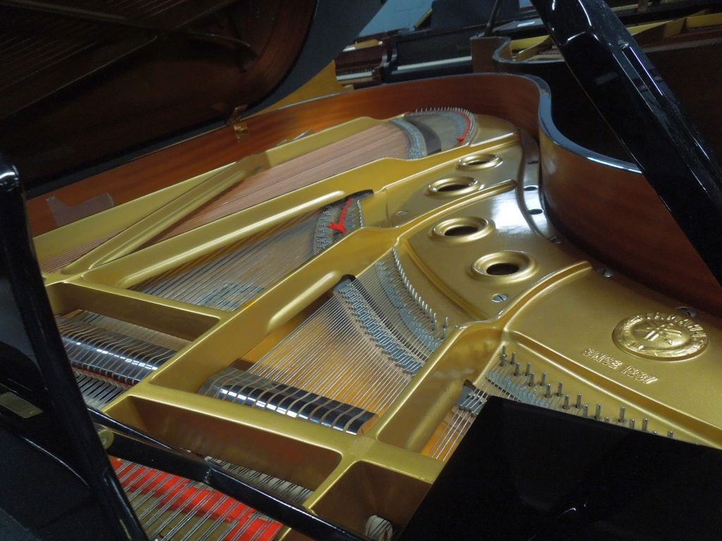 Yamaha C3 6'1" #D3370490 Grand Piano in High Polished Ebony (SOLD) - DC Piano Company