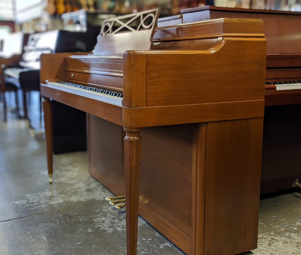 Baldwin Acrosonic Console in Walnut #107089 - DC Piano Company