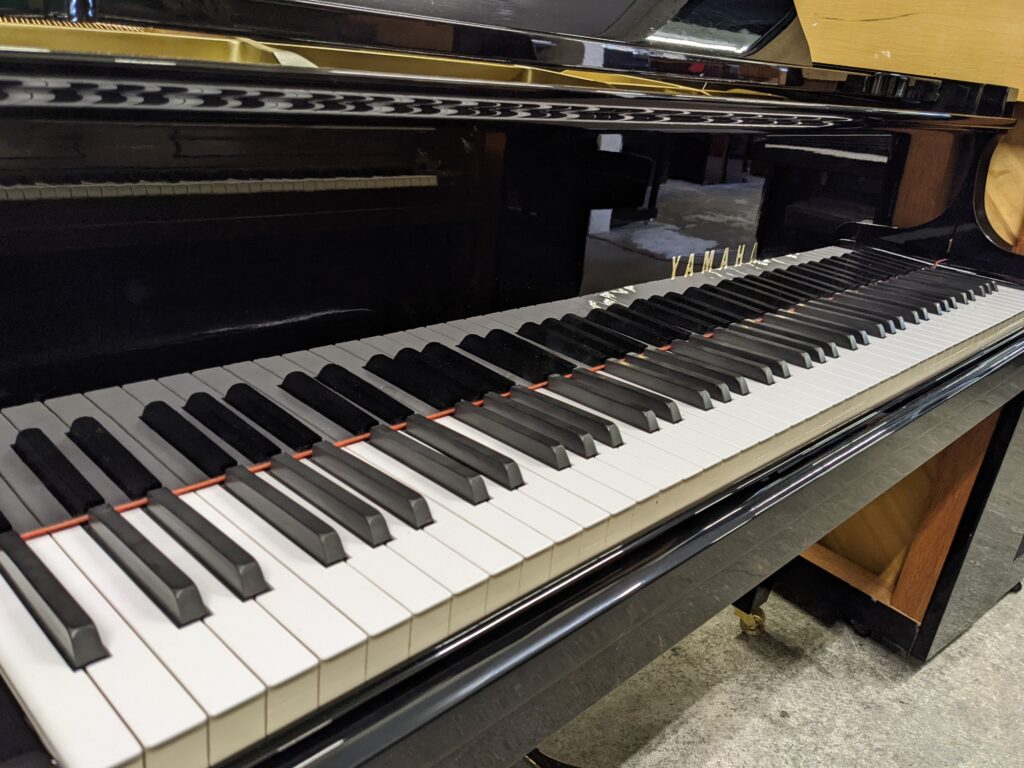 Yamaha C3 6'1" #D3370490 Grand Piano in High Polished Ebony (SOLD) - DC Piano Company